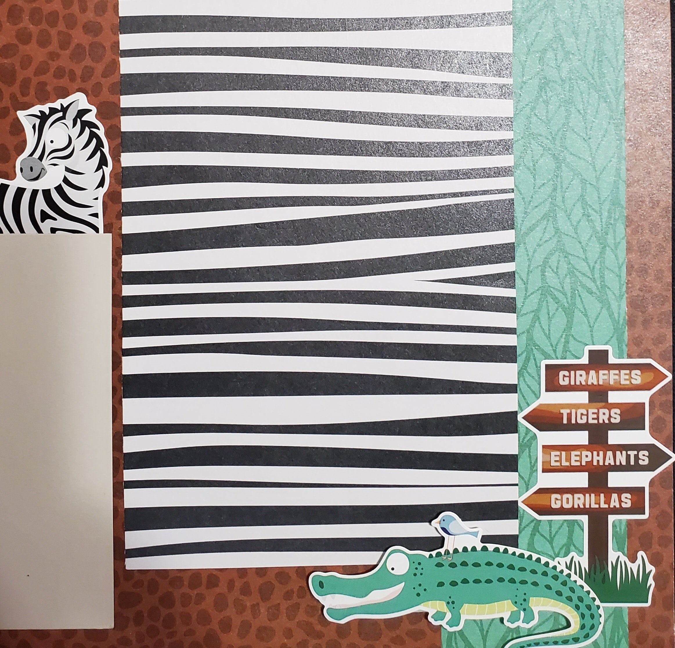 What A Zoo Too Paper Pack to Pretty Pages | Deborah Martin